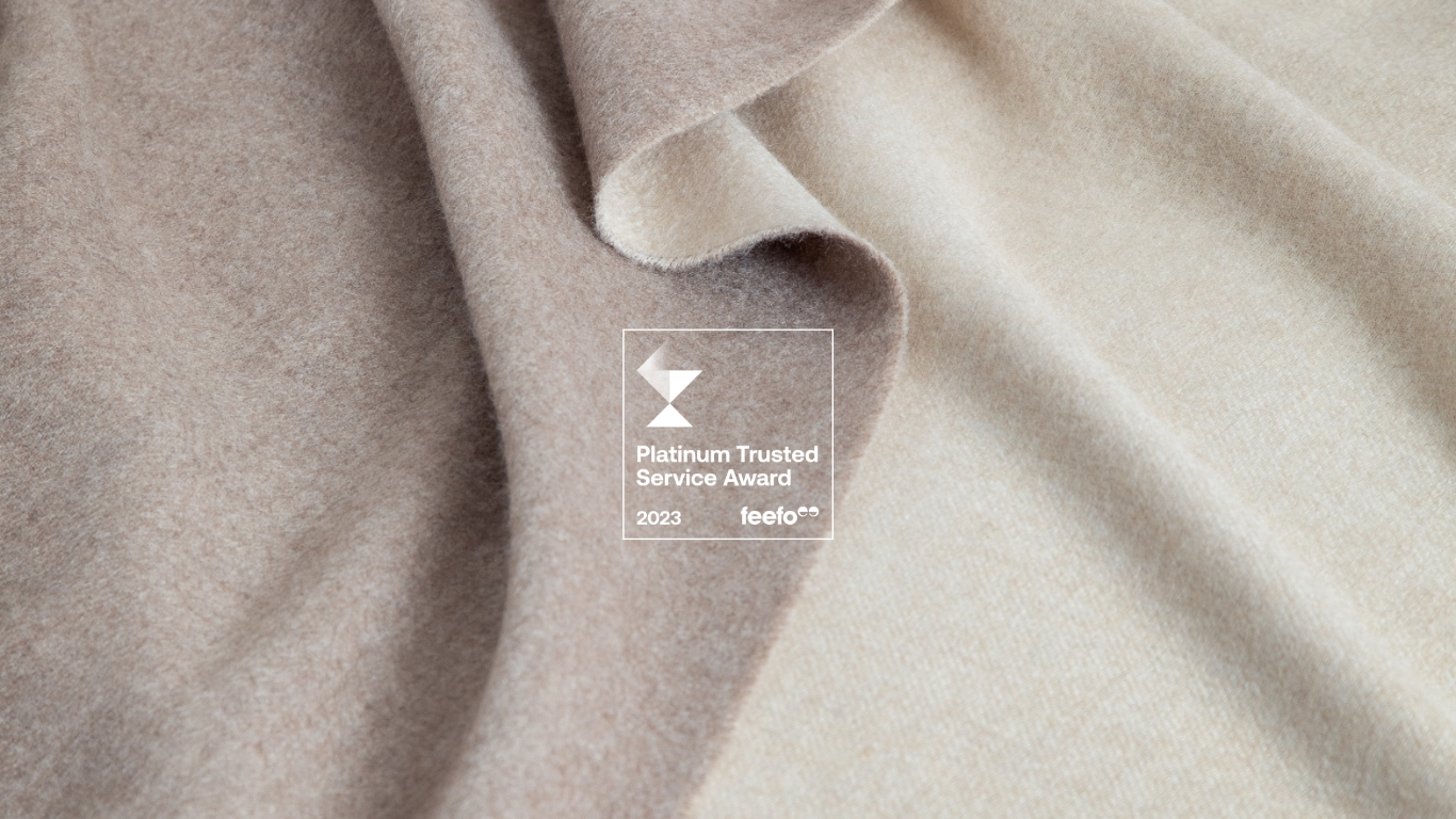 Celebrating Our Platinum Customer Service Award from Feefo